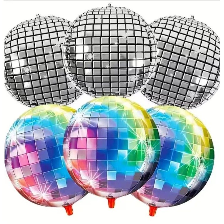 Jual BALON FOIL DISCO / BALON FOIL BOLA DISCO / BALON FOIL DISKO ...