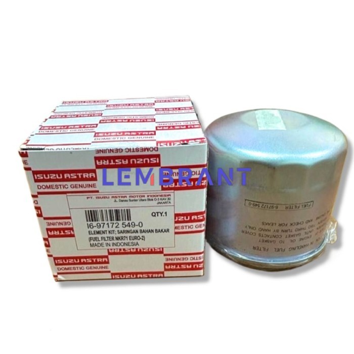 Jual JUAL Fuel Filter Saringan Solar Atas Isuzu Elf Nkr Nmr Nqr 71 ...