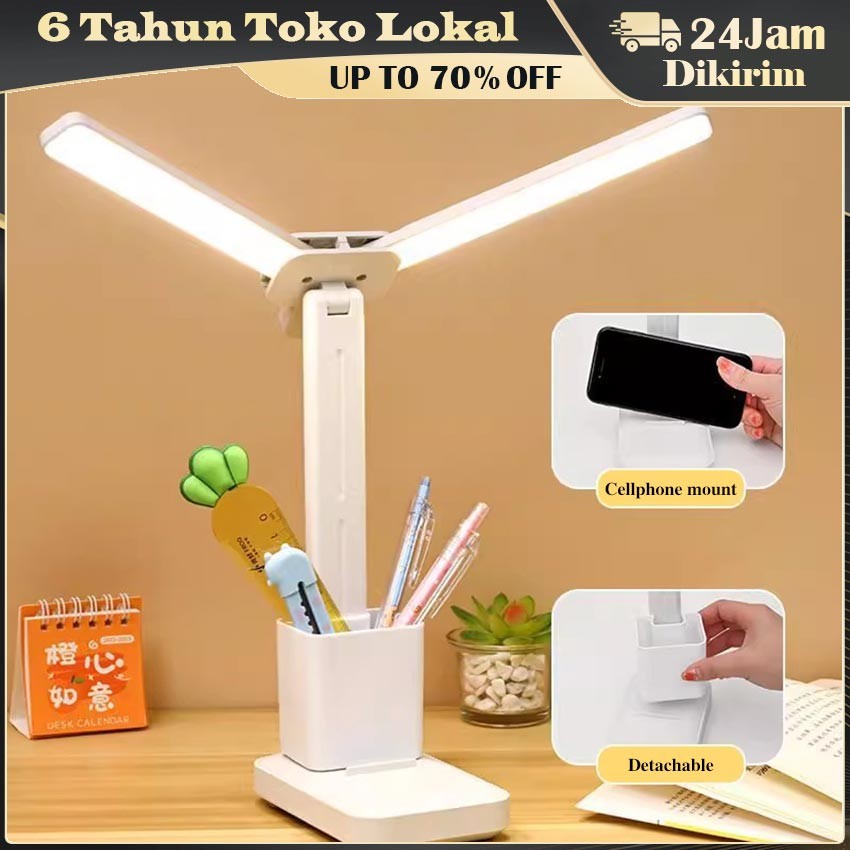 Jual Lampu Meja Rak Buku / Lampu Meja Belajar LED / Lampu Belajar ...