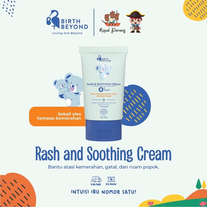 Jual Birth Beyond - Rash and Soothing Cream 50gr | Shopee Indonesia