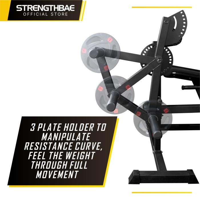 Jual Leg Extension Leg Curl Plate Loaded STRENGTHBAE Seated Legs ...
