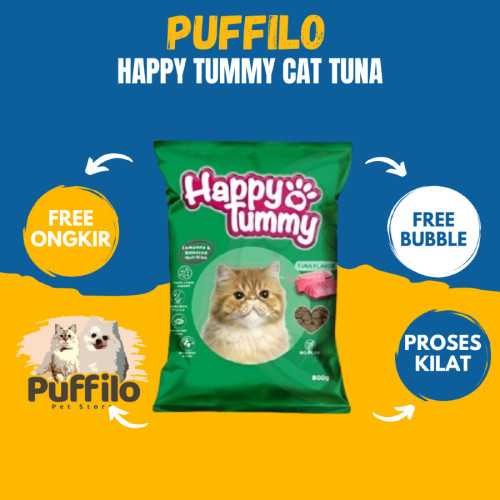 Jual HAPPY TUMMY CAT FOOD TUNA 800GR | Shopee Indonesia