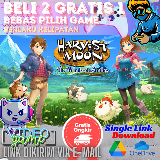 Jual HARVEST MOON THE WINDS OF ANTHOS Game PC dan Laptop - Download Single Link | Shopee Indonesia