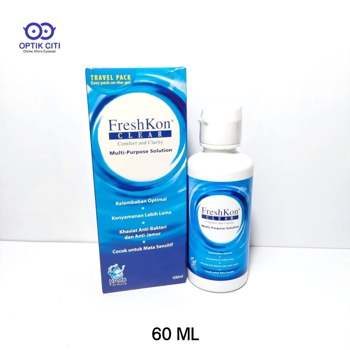 Jual Cairan Softlens Freshkon 60 ml Multi Purpouse Solution Cairan ...