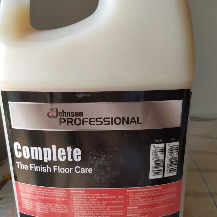 Jual New Complete SC Johnson Cairan pelapis lantai (Coating) - Repack ...