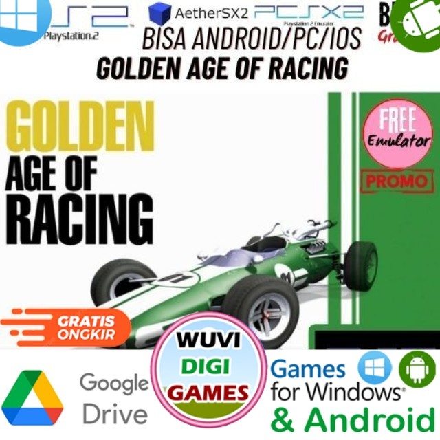 Jual Jual Game PS 2 Golden Age Of Racing | Bisa di PC / Android / IOS ...