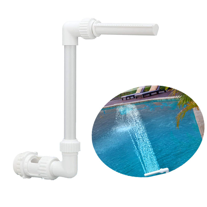 Jual Swimming Pool Waterfall Fountain Kit Sprinklers PVC Feature Water ...