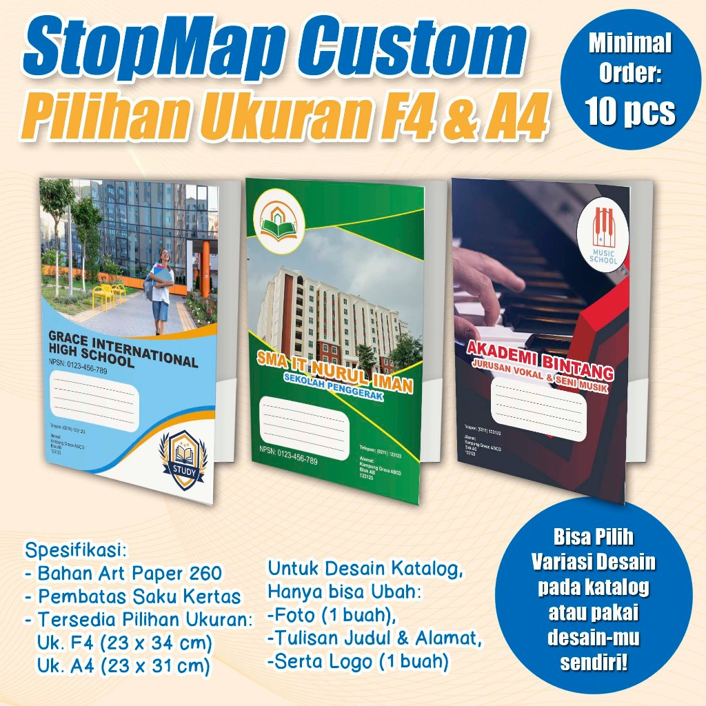 Jual [minimal order 10 pcs] - STOPMAP CUSTOM - Map Custom - Pilihan ...