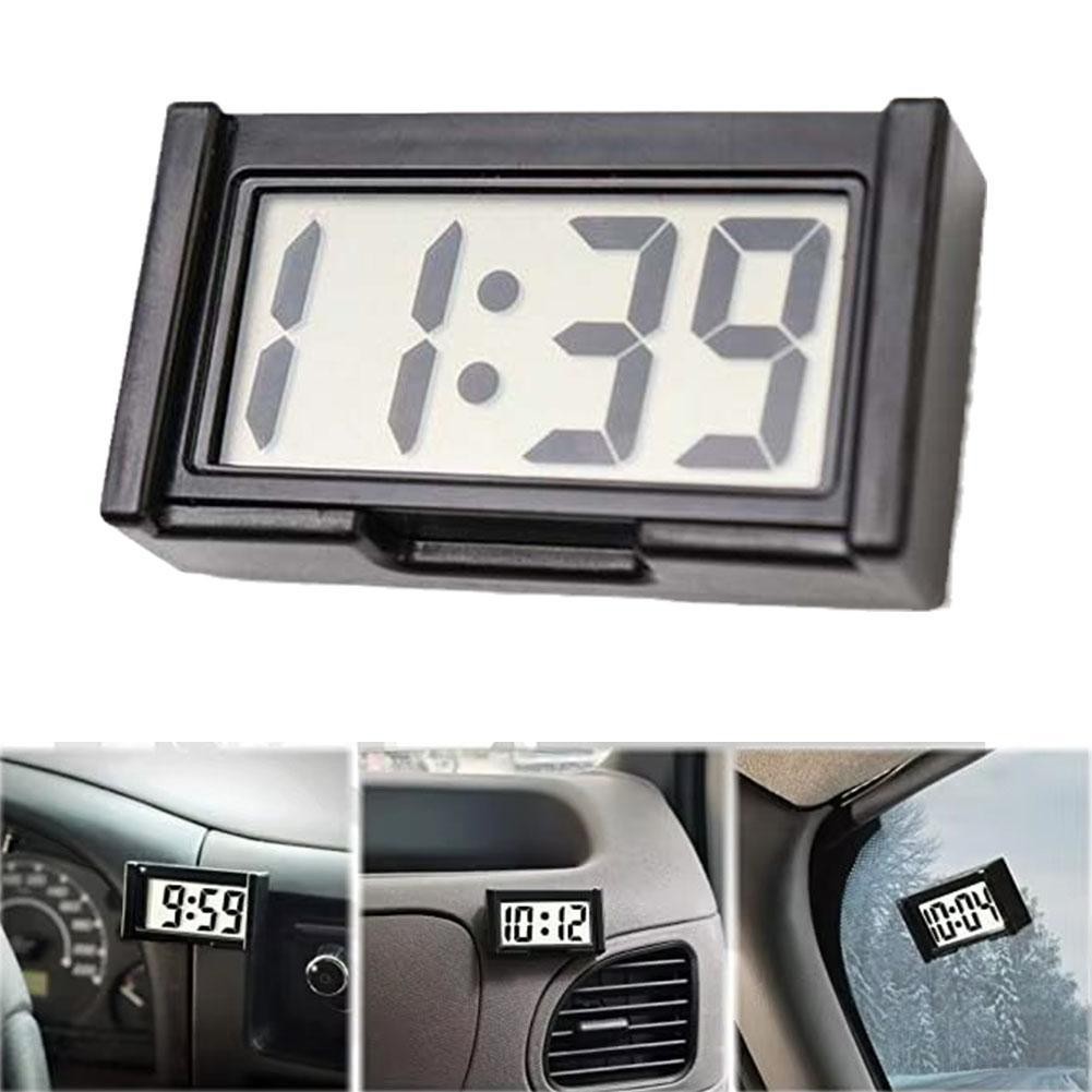 Jual Mini Digital Clock Large Screen Car Dashboard Electronic Clock ...