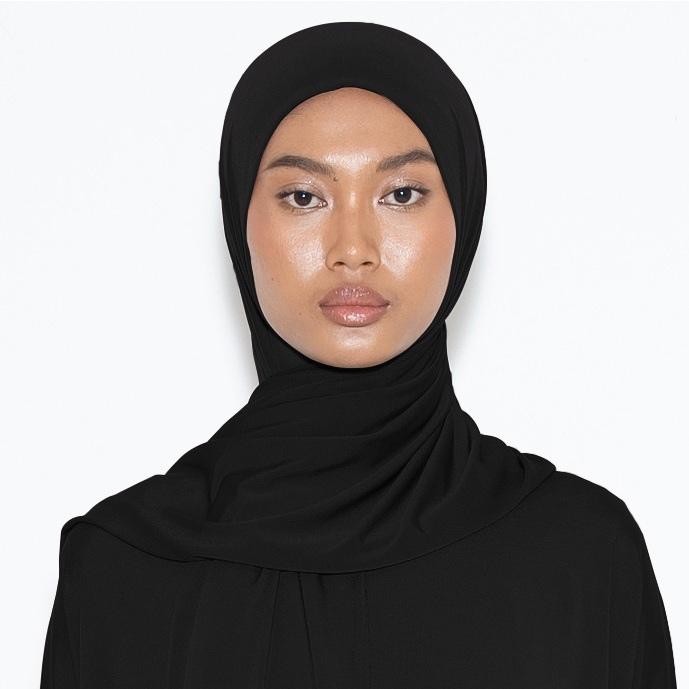 Jual Hameeda - Hawa Instant Square Hijab | Segi Empat Jersey Lembut ...