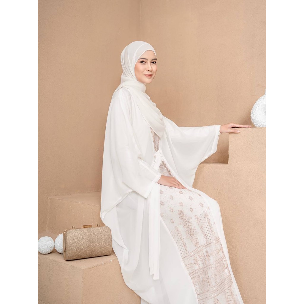 Jual Azmiza - Lana Kaftan(Kaftan Gamis Umroh Haji Daily Bahan Ceruty ...