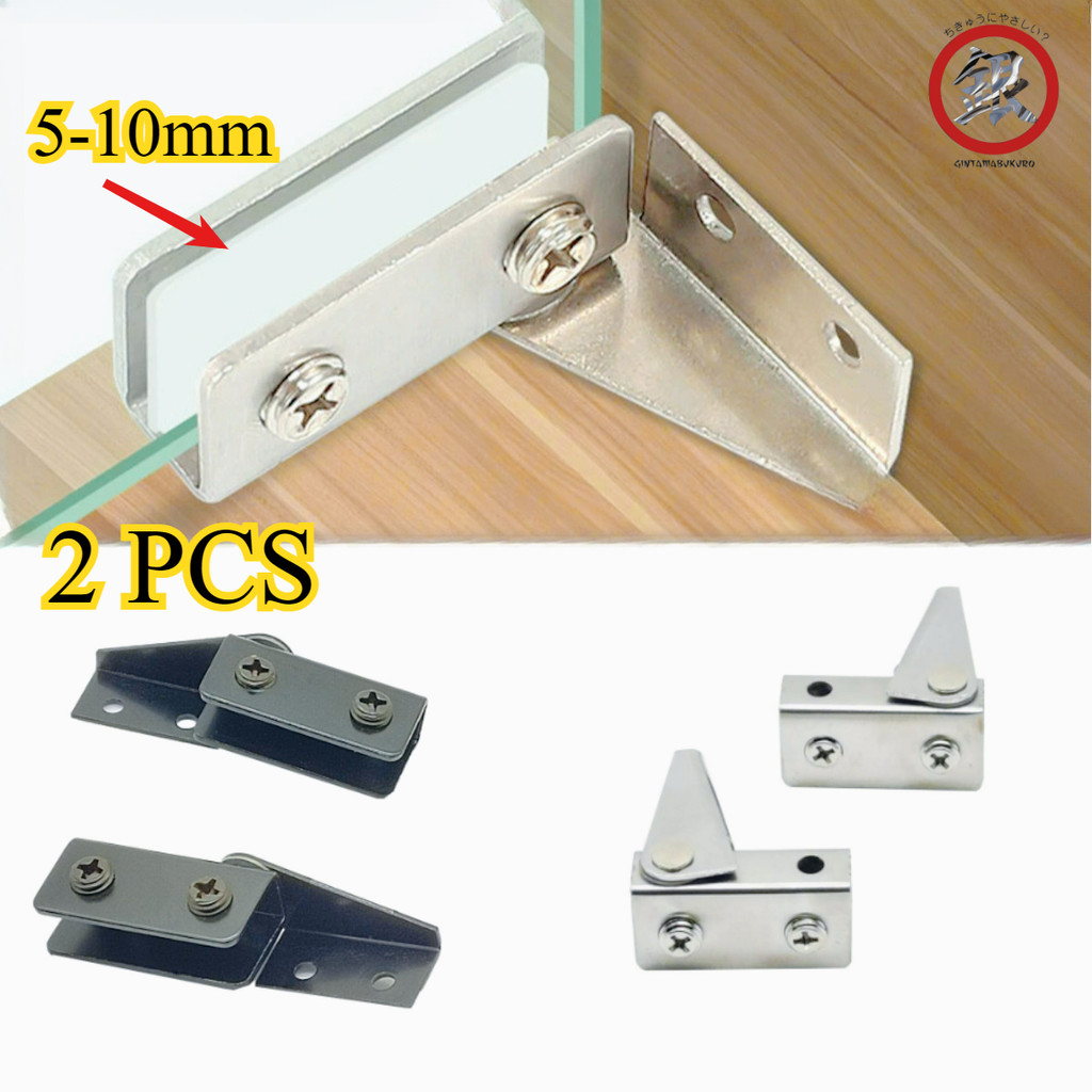 Jual 2pcs Stainless Engsel Pivot Engsel Pintu Lemari Kaca Keramik ...