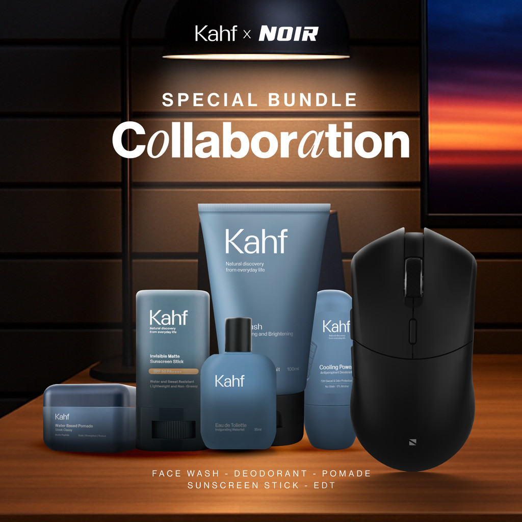 Jual [Kahf x Noir : Cendy's Pick] Kahf Paket Complete Care Isi 5 (Face ...