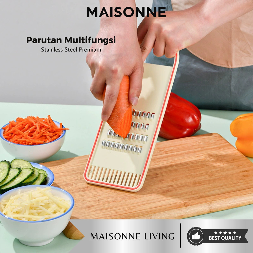 Jual MAISONNE Parutan Labu Parut Alat Pemotong Buah Sayur Kentang ...