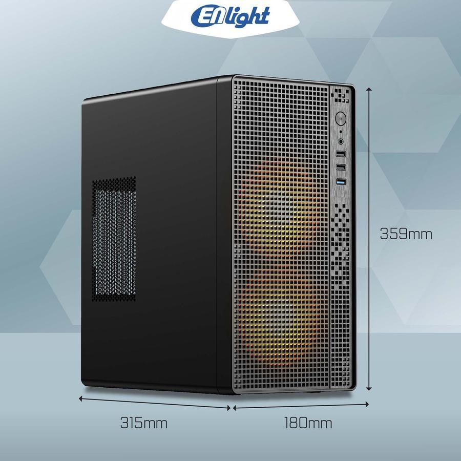 Jual Casing ENLIGHT EN-230 + PSU ENLIGHT ATX 300W - Mini ITX Case (m ...