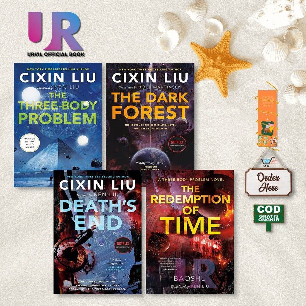 Jual The Three Body Problem - The Dark Forest - Death's End - The ...