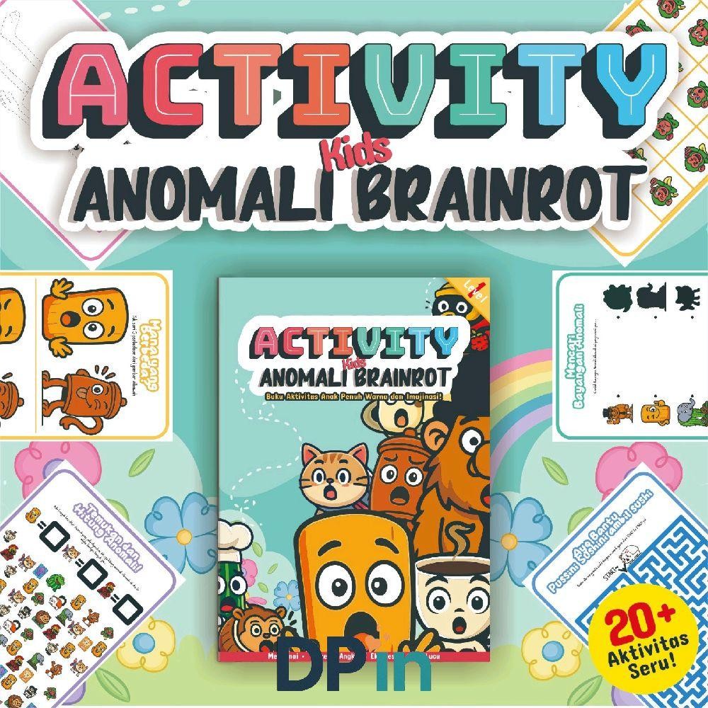 Jual Anomali Brainrot Buku Aktivitas Anak Anomali Brainrot 20+ Halaman ...