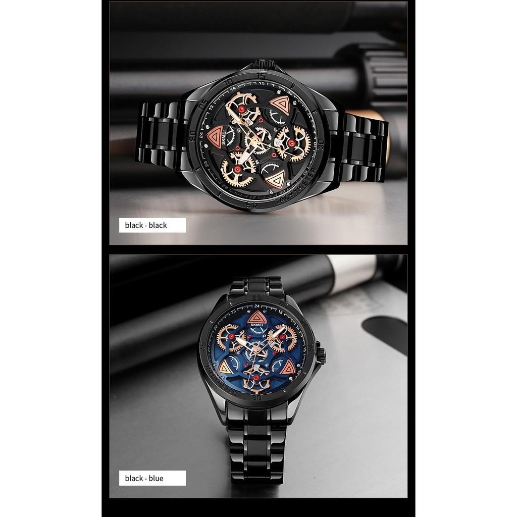 Jual Jam Tangan Pria SKMEI 1678 Luxury Watch Men Quartz Stainless Steel ...