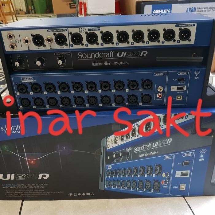 Jual MIXER SOUNDCRAFT UI24R/UI 24R MIXER DIGITAL ( ORIGINAL ) | Shopee ...