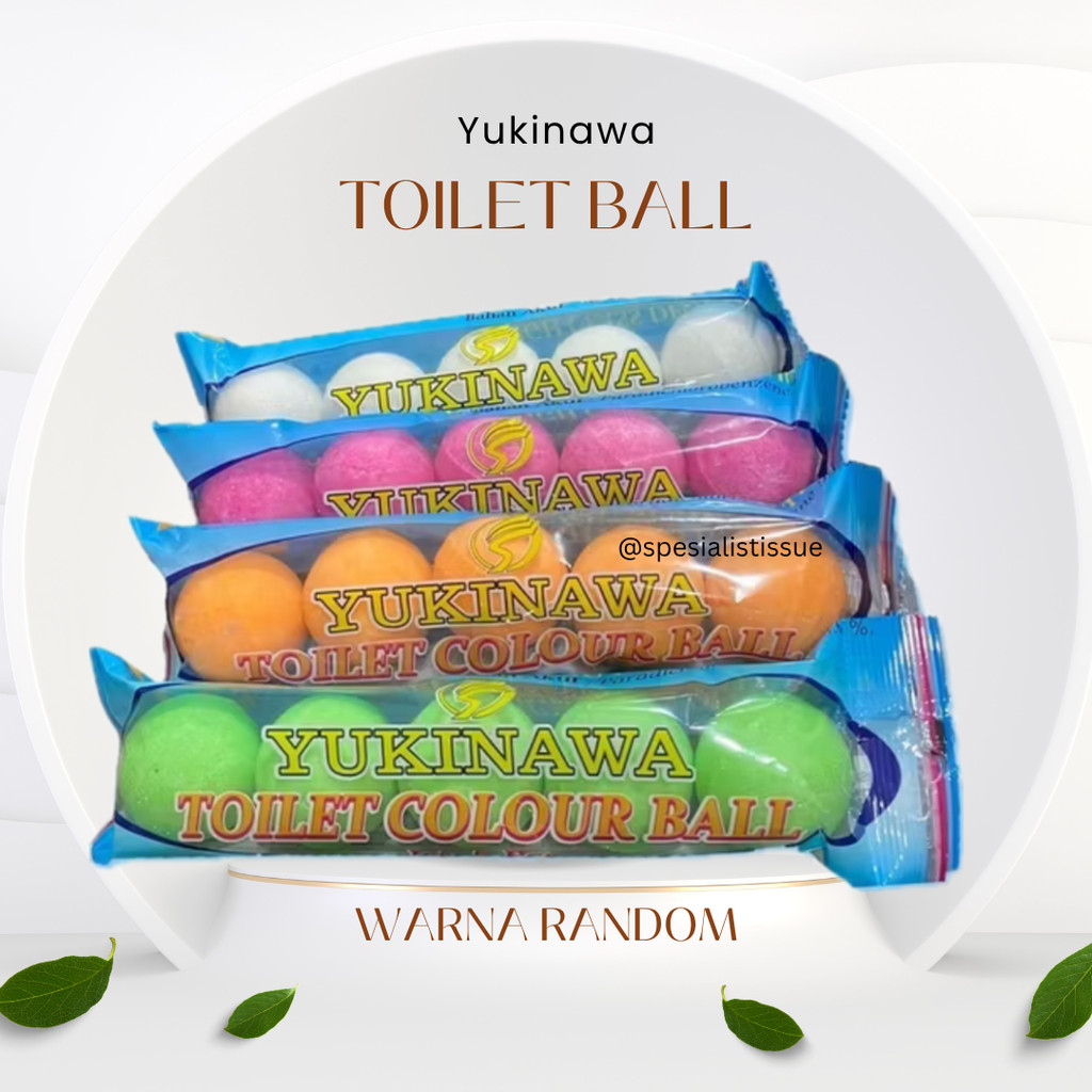 Jual Kamper Toilet Yukinawa Toilet Colour Ball Murah 1 Pack isi 5 Butir | Shopee Indonesia
