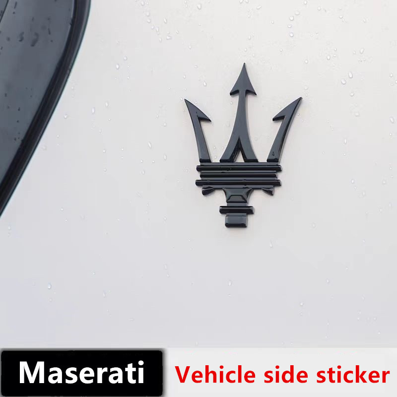 Jual Car 3D ABS Decals Stickers For Maserati Quattroporte Ghibli ...