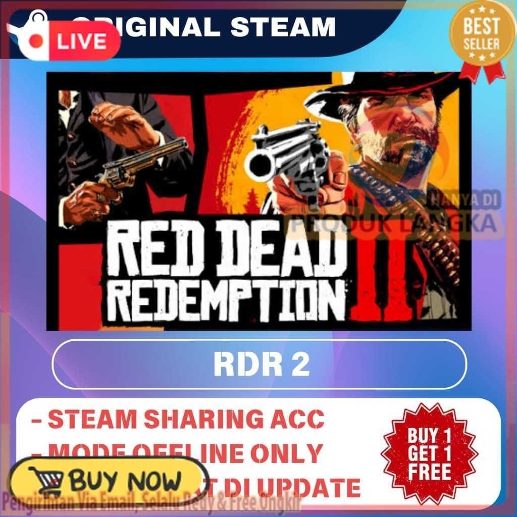 Jual Game Termurah Red Dead Redemption 2 - Original Pc Game Paling ...