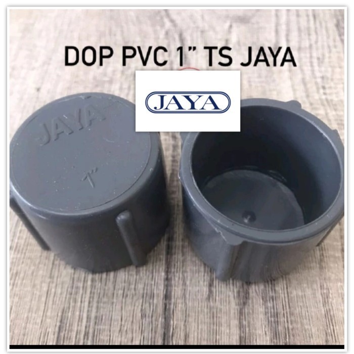 Jual Dop pipa 1" Tutup pipa pvc polos tanpa drat 1 inch Cap 1" inch ...