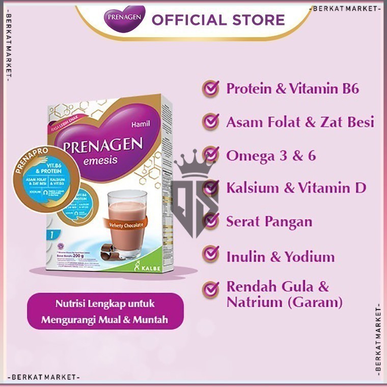 Jual Prenagen Emesis Esensis Choco Chocolate Coklat 180Gr Vanila Emesis ...