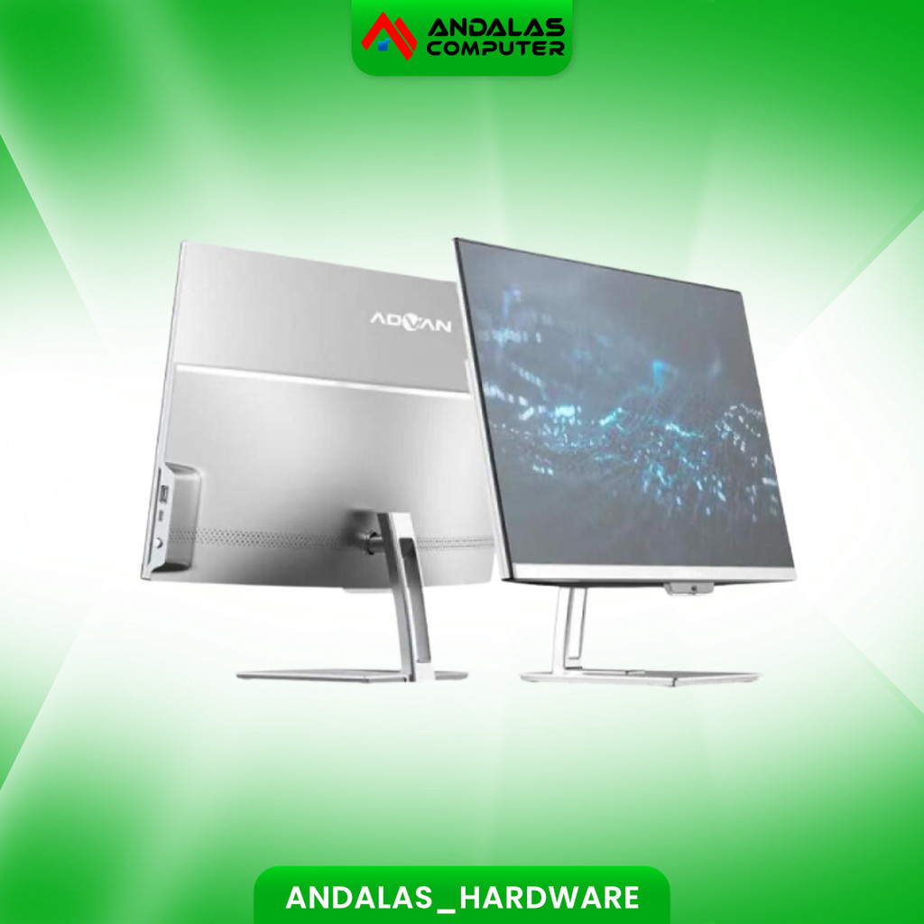 Jual Advan Dekstop All in One PC AIO OnePC Intel N100 4GB DDR4 SSD 128GB | Shopee Indonesia