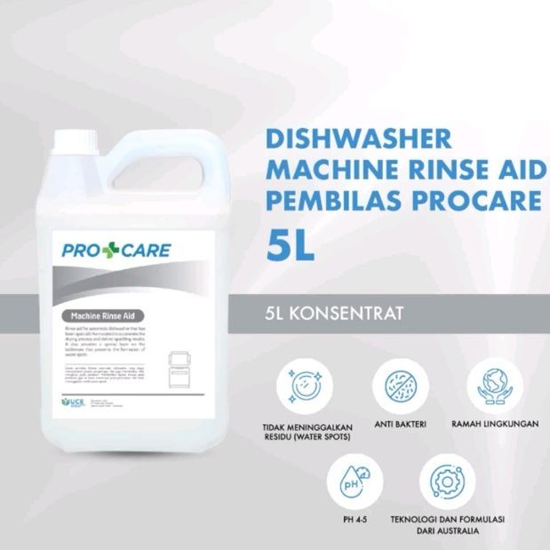 Jual Dishwasher Machine Rinse Aid 5L | Shopee Indonesia