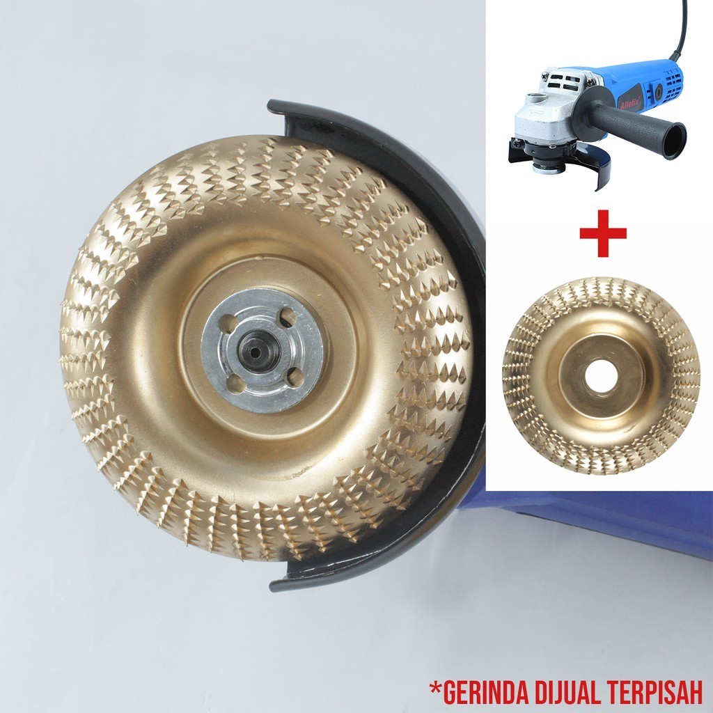 Jual Mata Gerinda Mangkok Gold Poles Dan Parut Kayu Pembentuk Siku ...