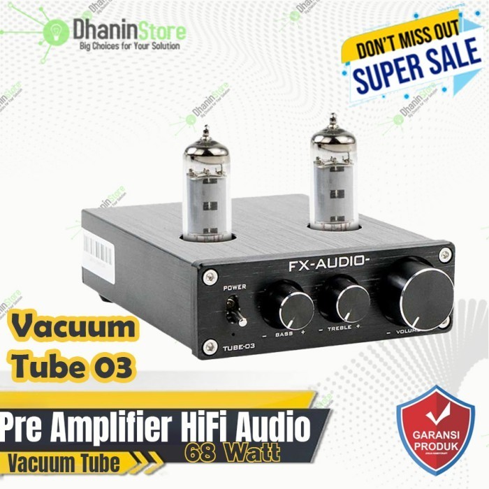 Jual Preamp Pre Power Amplifier Vacuum Tube 03 Stereo HiFi Audio 68 ...