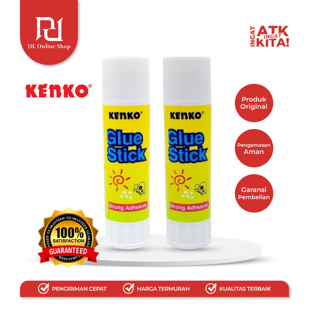 Jual KENKO LEM STIK/ GLUE STICK 25gr (1PC) | Shopee Indonesia