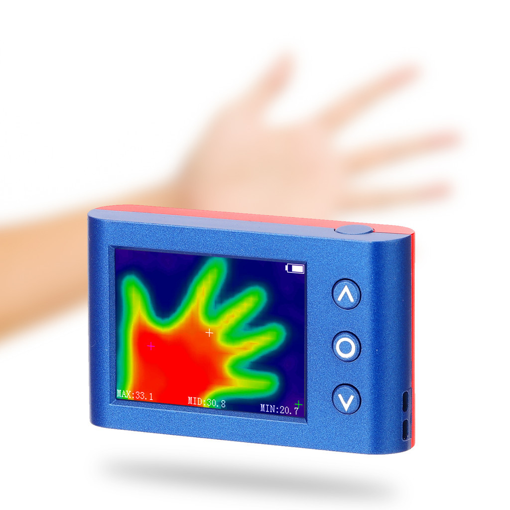 Jual Digital Infrared Thermal Camera Imager Adjustable MLX90640 ...