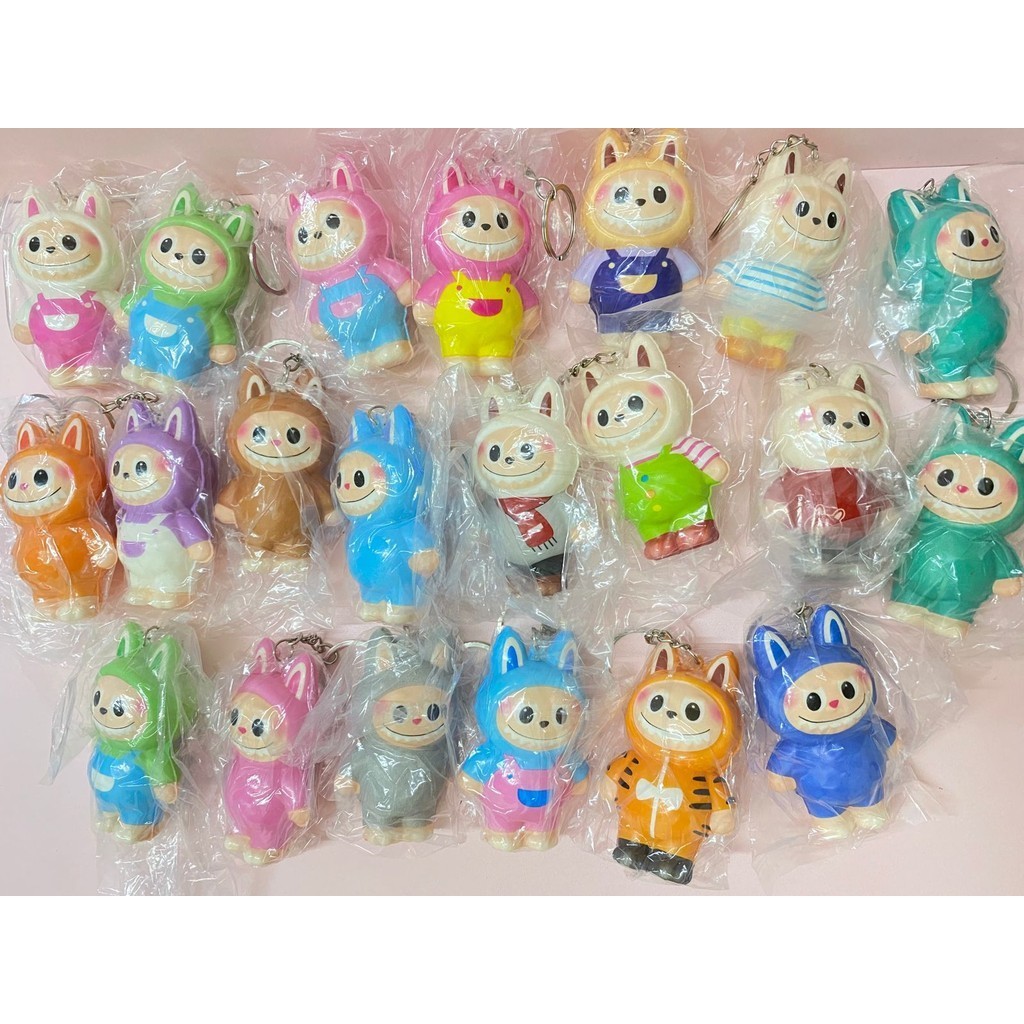 Jual SSM gantungan kunci squishy labubu / Squishy ice cream sanrio ...