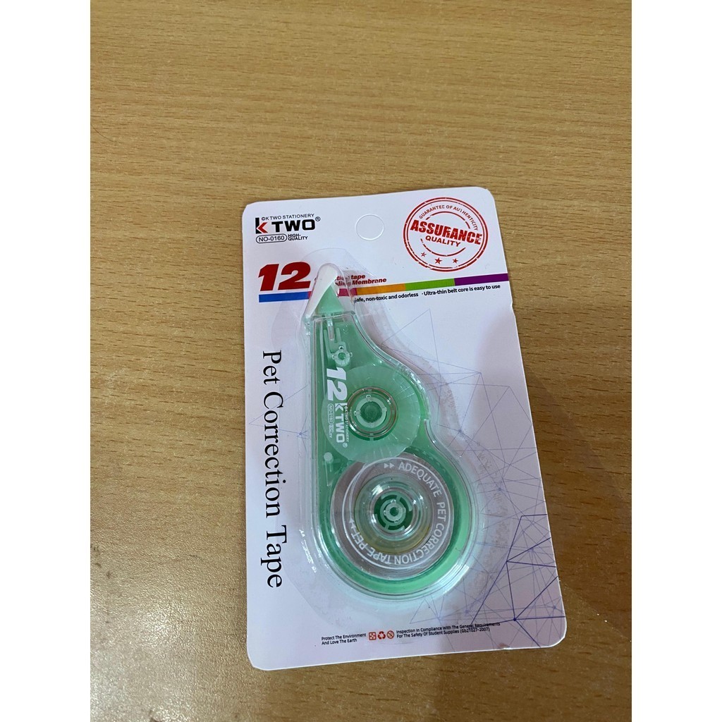 Jual [OH] TIP-EX STIPO / KERTAS / CORRECTION TAPE 12 K-TWO STATIONERY ...