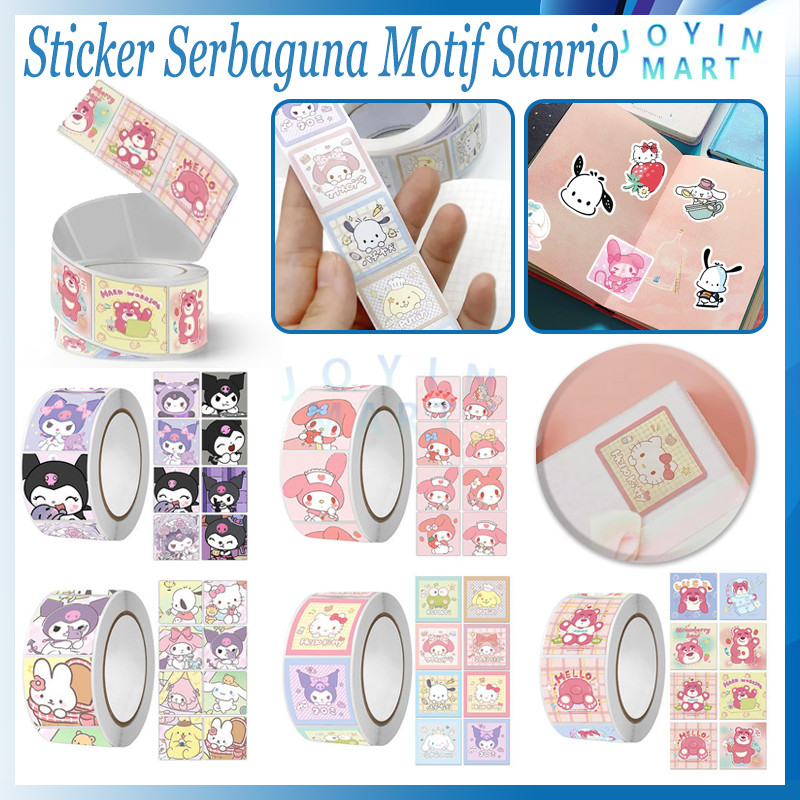 Jual Sticker Decor Serbaguna Motif Sanrio/Stiker Label Sanrio Aesthetic ...