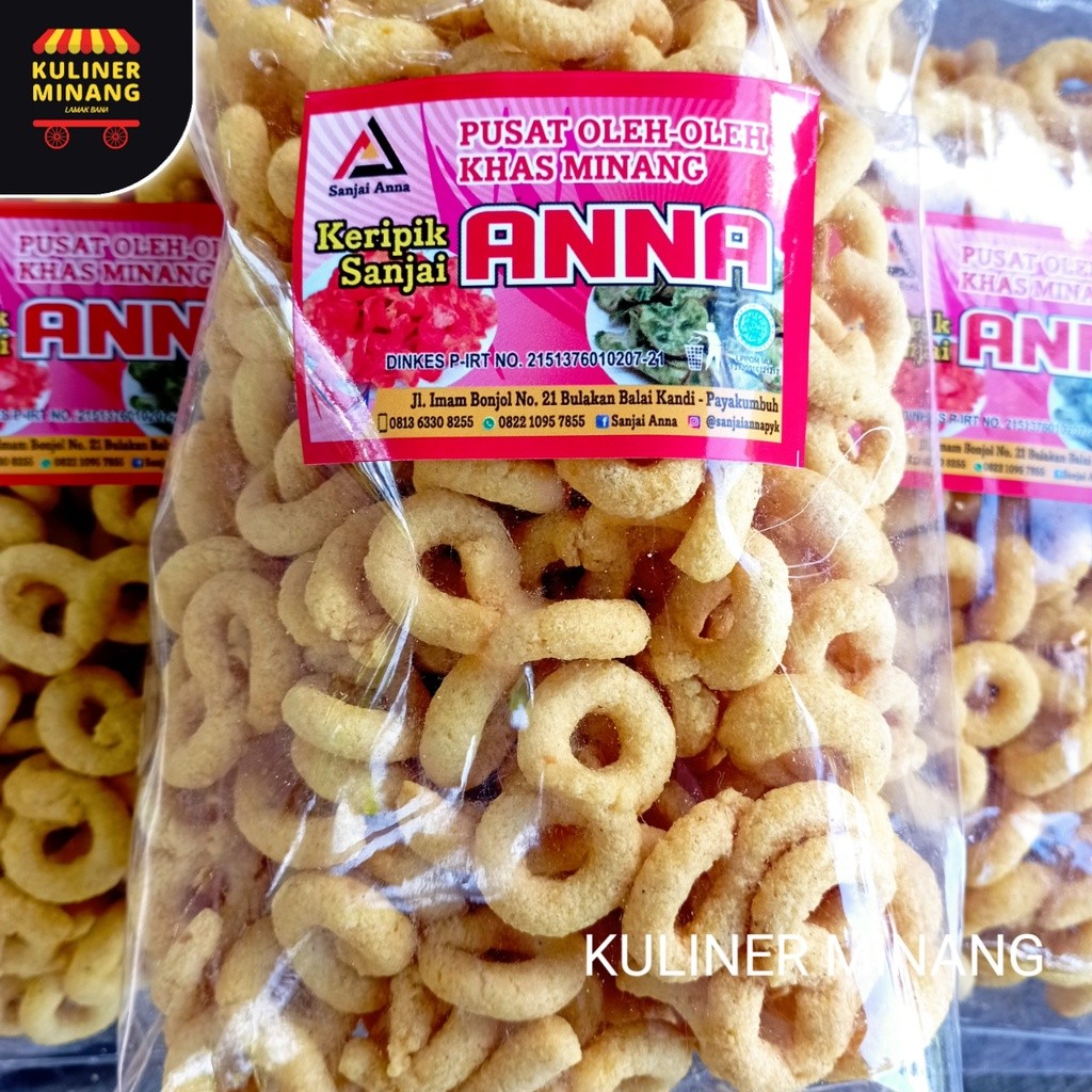 Jual Kuliner Minang Karak kaliang anna Oleh-Oleh Asli Cemilan Kampung ...