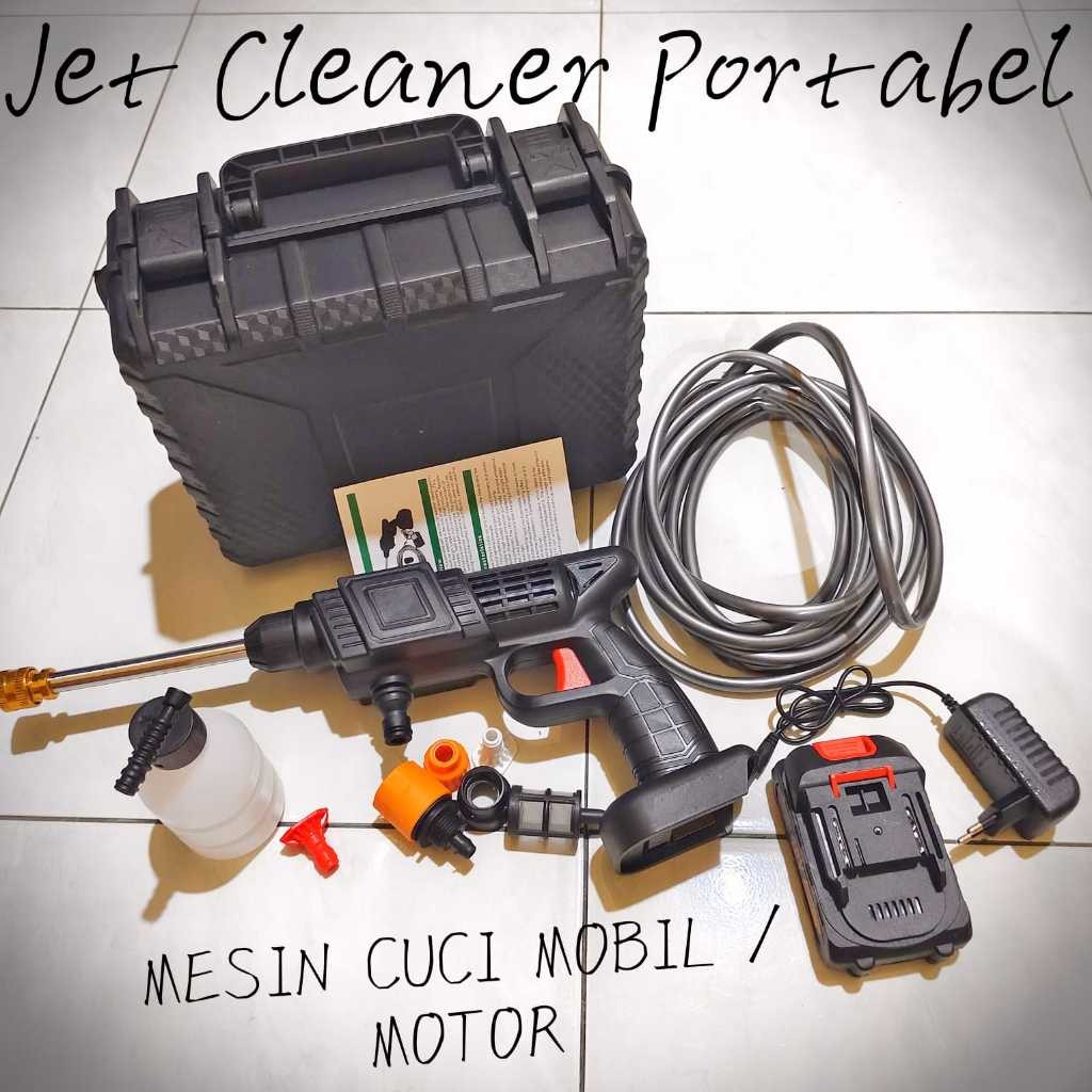 Jual Mesin Cuci Motor dan Mobil Jet Portabel/Alat Semprot Cuci Motor ...