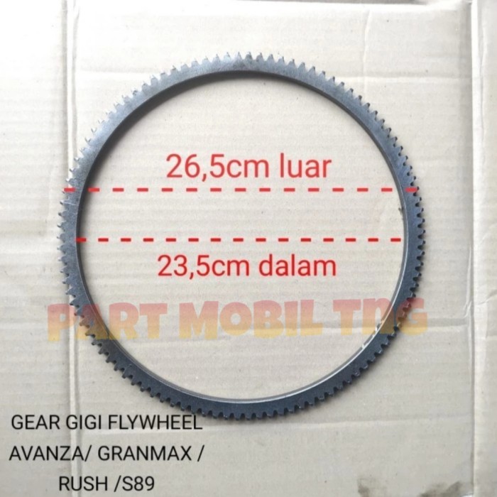 Jual Gear Gigi Roda Gendeng Roda Gila Flywheel Toyota Daihatsu Avanza ...