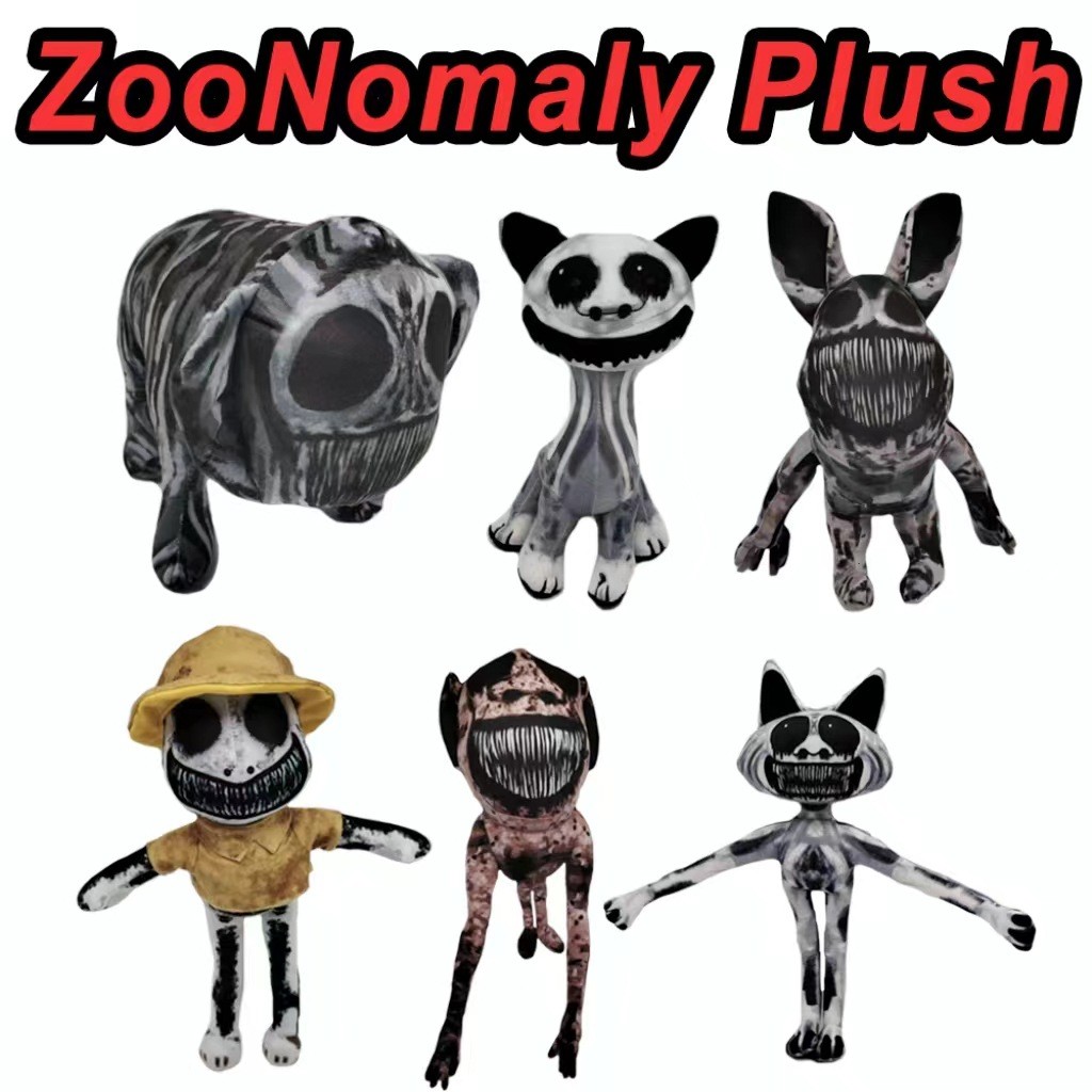 Jual Zoonomaly Plush Toys Horror Cat Tiger Plushies Doll Monster ...