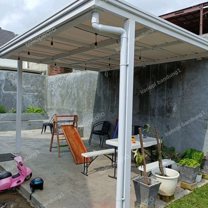 Jual Kanopi alderon trimdeck minimalis bonus talang air 1788 | Shopee Indonesia