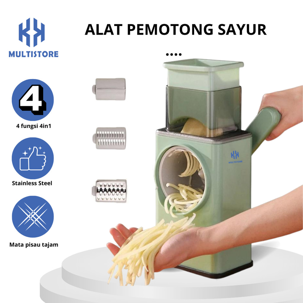 Jual Vegetable Slicer Machine Alat Pemotong / Pengiris Sayuran Parutan ...