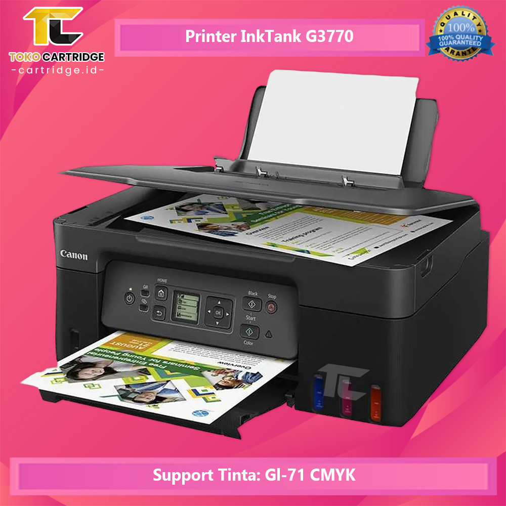 Jual Printer Canon PIXMA G3770 G-3770 Wireless Print Scan Copy NEW ...