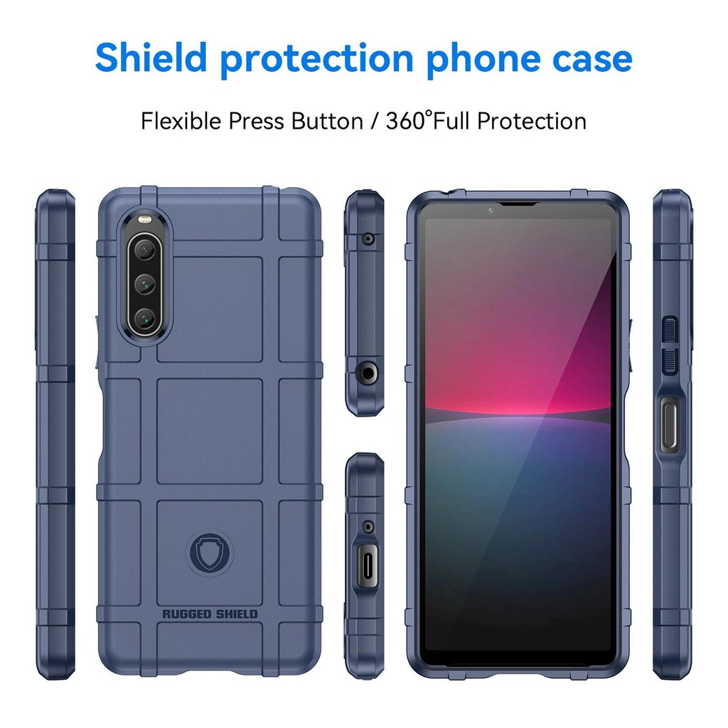 Jual For Sony Xperia 10V 10 v Soft Shield Case Anti Knock Matte Back ...