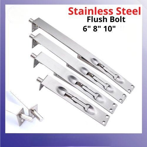 Jual Stainless Bolt Slot Pintu/Grendel Slot Tanam/Flush Bolt Dekkson ...
