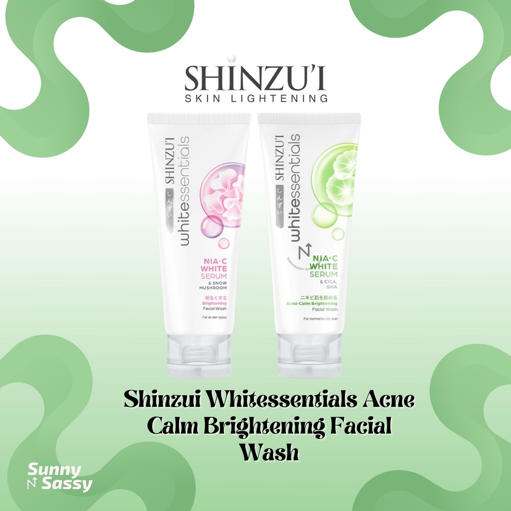 Jual Shinzui Skin Lightening Facial Wash - Normal Skin - for Acne Skin ...