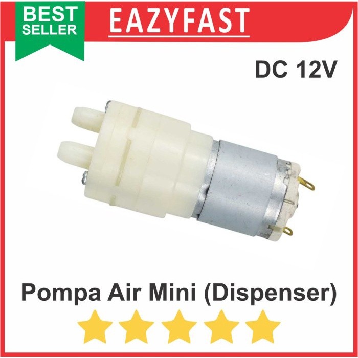 Jual Pompa Air Mini DC 12V Dinamo Dispenser Galon Bawah Selang Sedot ...
