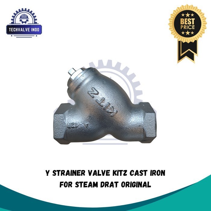 Jual Y STRAINER VALVE KITZ 1" INCH CAST IRON FOR STEAM DRAT ORIGINAL ...