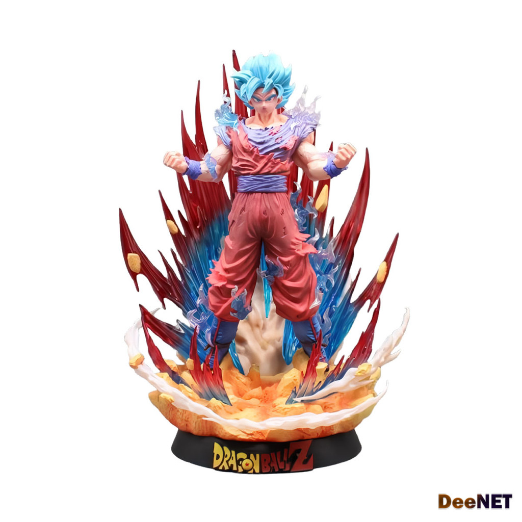 Jual Goku CS King Fist Blue Hair Dragon Ball 40cm Action Figure D ...